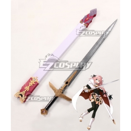 Fate Apocrypha Rider of Black Astolfo Sword Cosplay Weapon Prop - A Edition