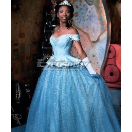 Disney 1997 Movie Cinderella Brandy Norwood Cosplay Costume
