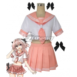 Fate Apocrypha Rider of Black Astolfo Sailor Suit Cosplay Costume - New ...