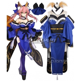 Fate Grand Order Fate Extra Tamamo no Mae Cosplay Costume - Including ...