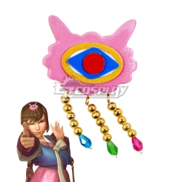 Overwatch OW D.Va DVa Hana Song Palanquin Headwear Cosplay Accessory Prop