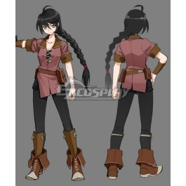 Tales of Berseria Velvet Crowe Brown Cosplay Costume
