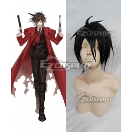 Hellsing Alucard Black Cosplay Wig