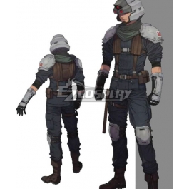 Final Fantasy VII Remake FF7 Shinra Security Officer Cosplay Costume