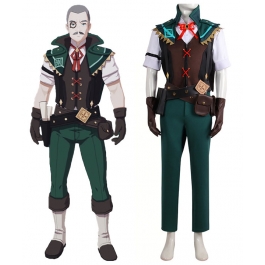Genshin Impact Npc Cyrus Roald Cosplay Costume