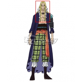 One Piece Basil Hawkins Golden Cosplay Wig