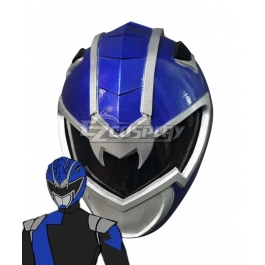 Power Rangers HyperForce HyperForce Blue Helmet Cosplay Accessory Prop