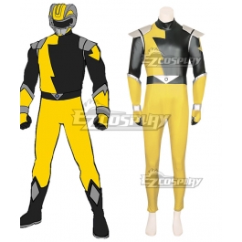 Power Rangers HyperForce HyperForce Yellow Cosplay Costume