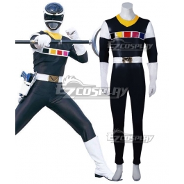 Power Rangers In Space Black Space Ranger Cosplay Costume