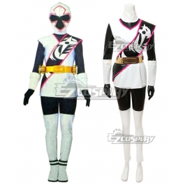 Power Rangers Ninja Steel Ninja Steel White Cosplay Costume