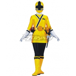 Power Rangers Samurai Yellow Samurai Ranger Cosplay Costume