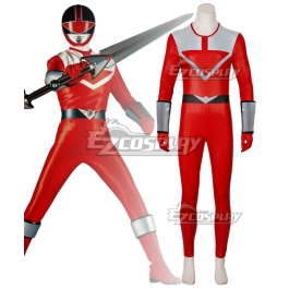 Power Rangers Time Force Time Force Red Cosplay Costume