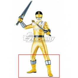 Power Rangers Time Force Time Force Yellow Yellow Shoes Cosplay Boots