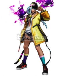King of Fighters 99 K DASH Black Uniform Game Cosplay Costume