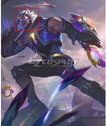 League of Legends LOL Spiritblossom Kindred Purple Cosplay Wig