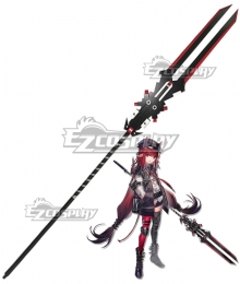 Overwatch OW Genji Shimada Oni Long sword Cosplay Weapon Prop