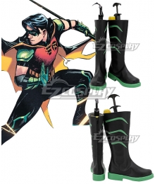 Final Fantasy XIV 5.3 G'raha Tia Black Shoes Cosplay Boots