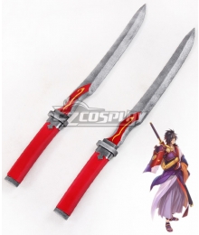 Tales of Berseria Shigure Rangetsu Sword Cosplay Weapon Prop