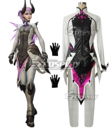 OOverwatch OW Mercy Devil Outfit Halloween Cosplay Costume - Only Top ...