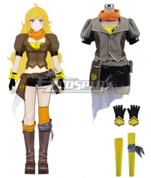 RWBY Volume 4 Yang Xiao Long Gauntlets Cosplay Accessory Prop