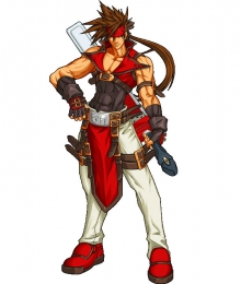 Guilty Gear Xrd Sol Badguy Sword Cosplay Weapon Prop