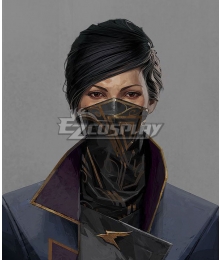 Disney Princess Mulan Black Cosplay Wig