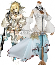 Fate Grand Order Caster Saber Nero Claudius Swimsuit Red Cosplay Shoes