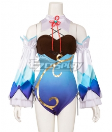 Genshin Impact Zhongli Female Cosplay Costume