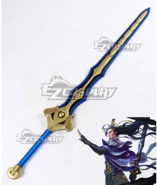 League Of Legends LOL 2020 KDA K/DA Akali Golden Cosplay Wig