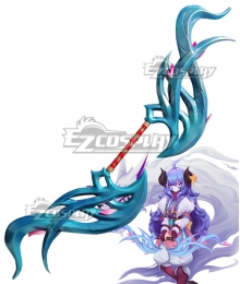 League of Legends LOL Spiritblossom Kindred Purple Cosplay Wig