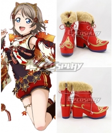 Genshin Impact Sayu Black Cosplay Shoes