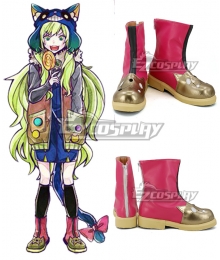 Disney Twisted Wonderland Lilia Vanrouge Black Cosplay Shoes