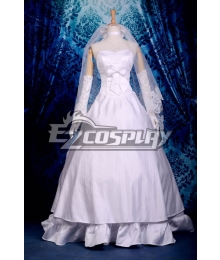 Fate Stay Night Saber Silver Shoes Cosplay Boots