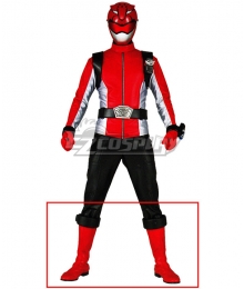 Power Rangers Red Ninjetti Ranger Cosplay Costume
