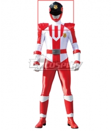 Power Rangers Red Ninjetti Ranger Cosplay Costume