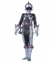 Power Rangers Lightspeed Rescue Titanium Ranger Cosplay Costume