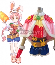 Princess Connect! Re:Dive Mimi Akane Pink Cosplay Wig