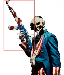 The Purge: Election Year Cosplay Uncle Sam Halloween Mask Cosplay ...