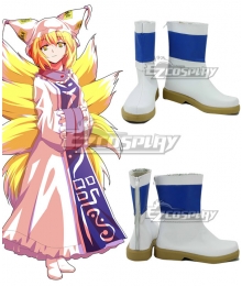 Mighty Morphin Power Rangers Yellow Ranger Yellow White Shoes Cosplay Boots