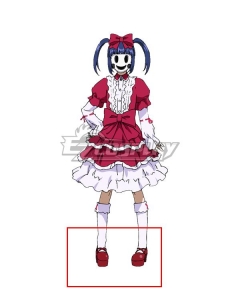 High-Rise Invasion Ain Blue Cosplay Wig