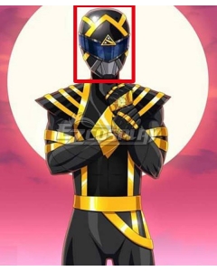 Mighty Morphin Power Rangers Omega Black Ranger Helmet 3D Printed ...