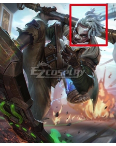 League of Legends LOL Arcane Firelight Ekko Cosplay Costume