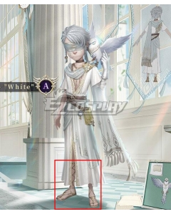 Identity V Seer Eli Clark White Cosplay Costume