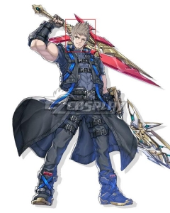 Xenoblade Chronicles 3 Future Redeemed Rex Cosplay Costume