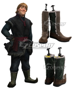 Disney Frozen 2 Kristoff Brown Cosplay Wig - B Edition