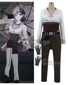 RWBY Neopolitan Neo White Shoes Cosplay Boots