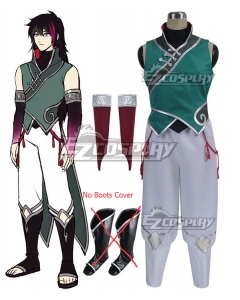RWBY Volume 4 Lie Ren Black Cosplay Wig