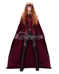 Marvel Wanda Vision Wanda Maximoff Witch Cosplay Costume