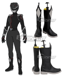 Power Rangers HyperForce HyperForce Black Cosplay Costume