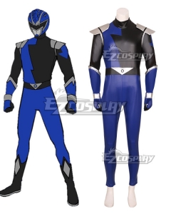 Power Rangers HyperForce HyperForce Blue Cosplay Costume